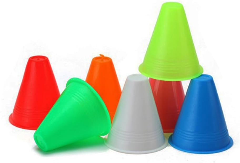 Visork Slalom Cones Skating Cone Plastic Obstacle Subscript For Slalom ...