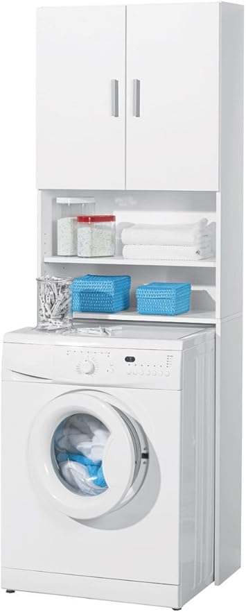 Livarno Living Washing Machine Cupboard Bathroom Cabinet: Amazon.co.uk ...