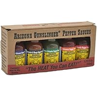 Amazon.com : Arizona Gunslinger Hot Sauce - 3 Variety Gift Pack (15 Oz ...