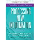 Processing New Information: Classroom Techniques to Help Students ...