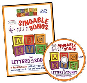 Amazon.com: Singable Songs for Letters and Sounds DVD: Heidi Butkus ...