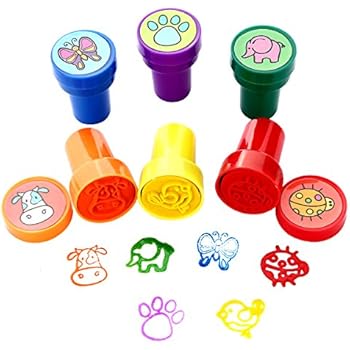 Amazon.com: Stamps for Kids, LUCKYBIRD S0315 Best Sell Self Inking ...