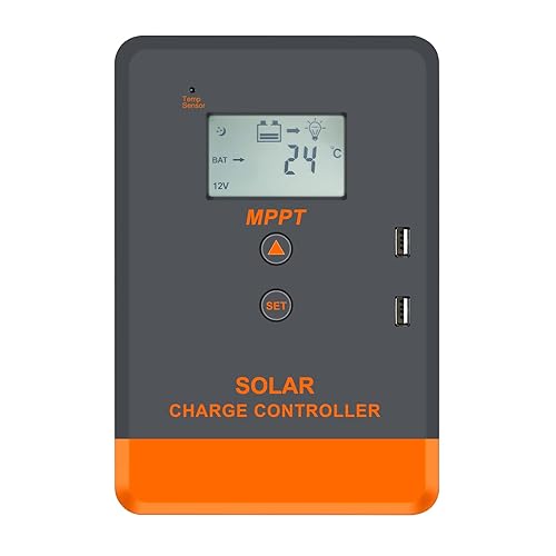 MPPT Solar Charge Controller 12V 24V 30Amp, mppt Controller 30a Solar ...