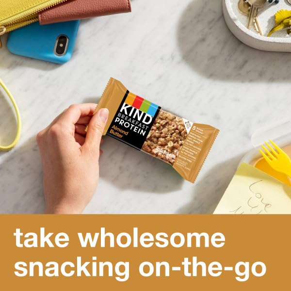 KIND Breakfast, Healthy Snack Bar, Almond Butter, Gluten Free Breakfast ...