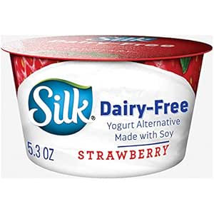 Silk Yogurt Soy Strawberry, 5.3 oz: Amazon.com: Grocery & Gourmet Food