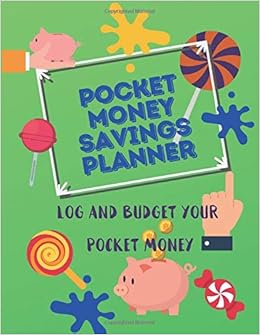 Pocket Money Savings Planner: Log and Budget your Pocket Money ...