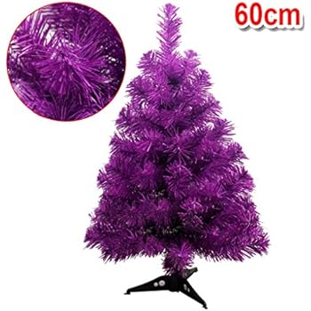 Amazon.com: Homegear 6FT Artificial Purple Xmas / Christmas Tree: Home ...