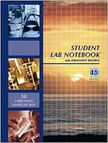 Student Lab Notebook: 50 Carbonless Duplicate by Hayden-McNeil unknown ...
