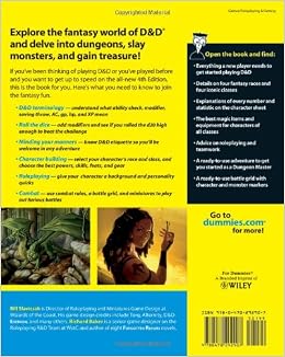 Dungeons and Dragons 4th Edition For Dummies: Bill Slavicsek, Richard ...
