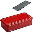 Amazon.com: Nitto TOYO Steel Tool Box T-190 R (Red) H7.99×W4.29×D2 ...