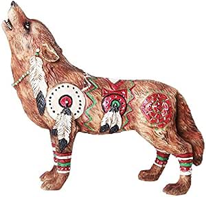 Amazon.com: Pacific Giftware The Wolf Spirit Collection Revered War ...