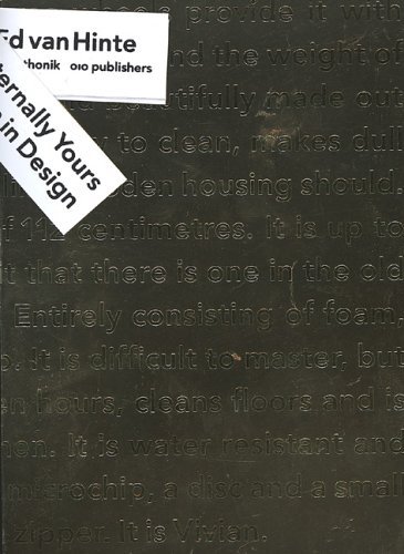 Eternally Yours: Time in Design: Brian Eno, John Thackara, Thonik ...