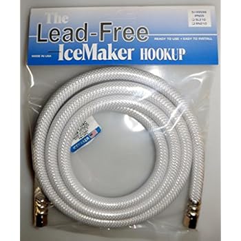 Lead Free Poly Braided Ice Maker Line 5' 1/4c x 1/4c - - Amazon.com