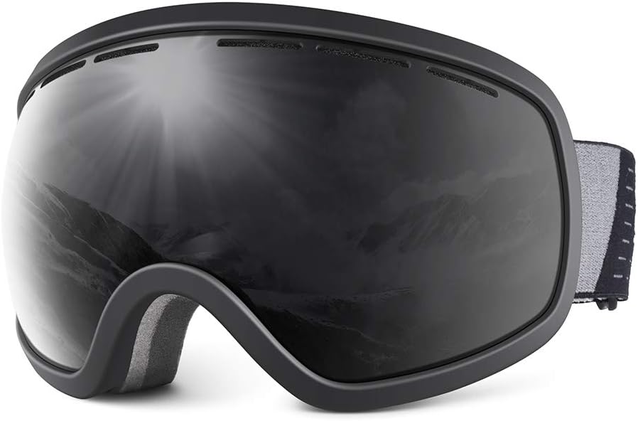 Snowledge Ski Snow Goggles for Men Women, OTG Snowboard Goggles with UV ...