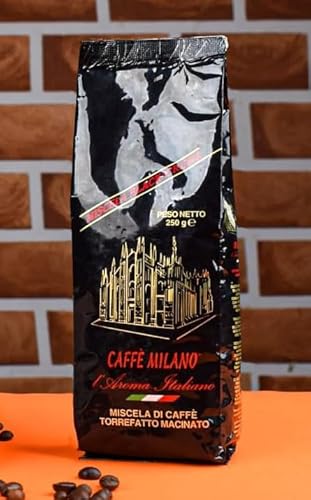 سعر Espresso Coffee Beans 250g Milano (Black Crema 70% Arabica / 30% ...