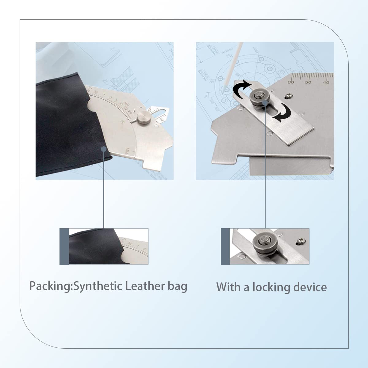 Mua Bridge Cam Gauge Welding Fillet Throat Gage Welding Gauge MG-8 for ...