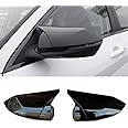 Amazon.com: BOYOUS Car Styling ABS Door Ox Horn Rear View Mirror Shell ...