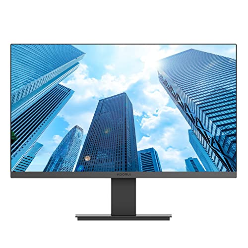 KOORUI 22 Inch Computer Monitor, 1080p FHD 75Hz Desktop Monitor with ...