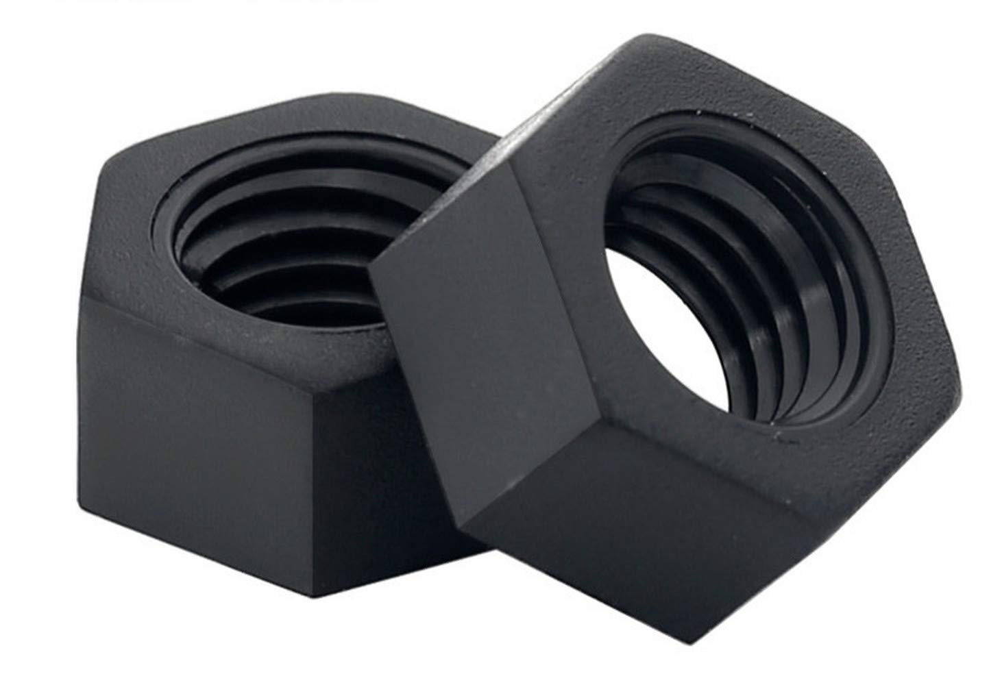 Nylon Moer Zwarte Hex Moer Plastic Isolatie Moer Schroef Bout M2 M2.5 ...