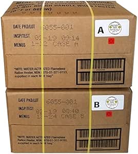 Amazon.com : Western Frontier MRE 2019 Inspection Date Case A and Case ...