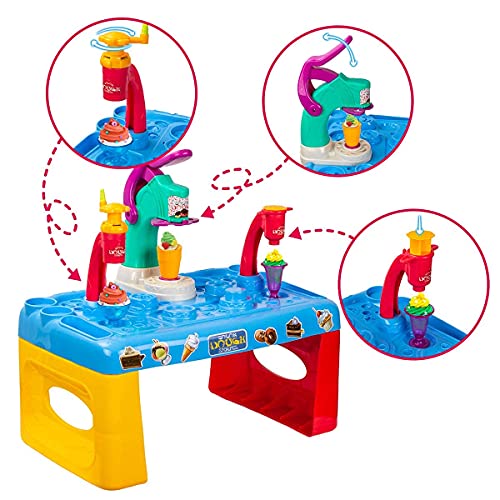 UNIH Playdough Sets for Kids, Playdough Table with Dough Kit and Tools ...