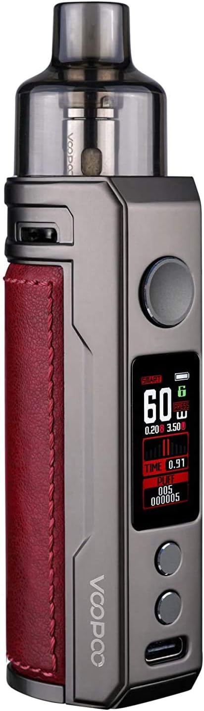 Drag X 80W Pod Kit | Single 18650 [Chestnut] – BigaMart