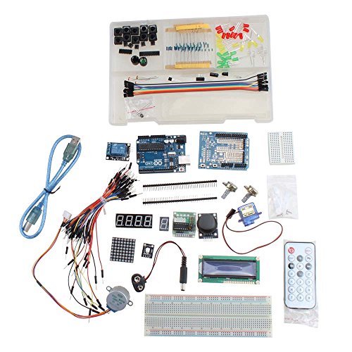 Buy AGPtek® Arduino UNO R3 Starter Kit 1602 LCD Servo Dot Matrix ...