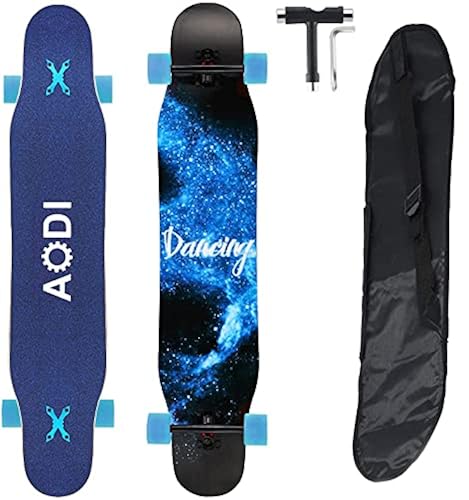 AODI 46 Inch Freeride Longboard Skateboard - Complete Cruiser ...