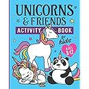 Unicorns & Friends Activity Book for Kids Ages 8-12: Over 30 Fun ...