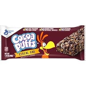 Amazon.com: Cocoa Puffs Cereal Bar, 1.42 oz, 96 Count: