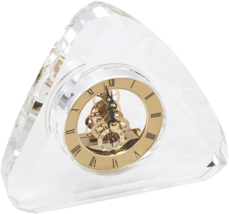 Transparent Mantel Clock See-Through Movement Fireplace Clocks for ...