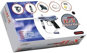 Amazon.com : Kingman Spyder TL-X Deluxe Pack Paintball Kit (Blue) : Paintball Gun Packages ...