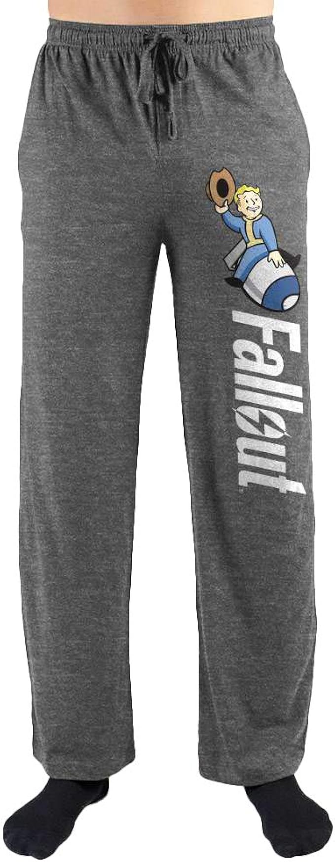 Amazon.com: Fallout Vault Boy Bomber Pajama Pants: Clothing