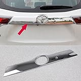 Amazon.com: Fit for Toyota Highlander 2015 2016 2017 2018 Chrome Rear ...