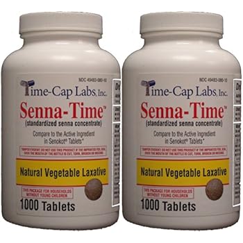 Amazon.com: Senna-Time Generic for Senokot Natural Vegetable Laxative ...