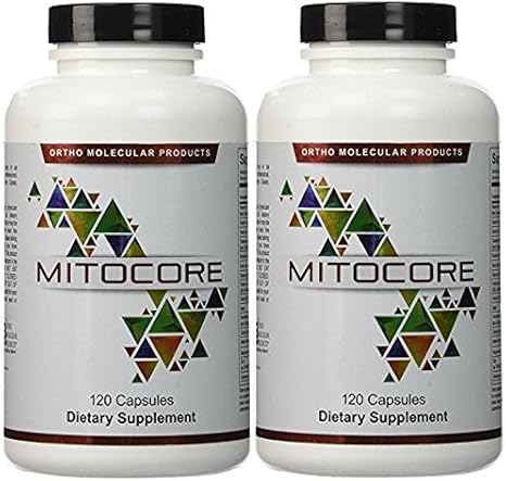 Ortho Molecular Products, Mitocore, 120 Capsules (Pack of 2 Bottles ...