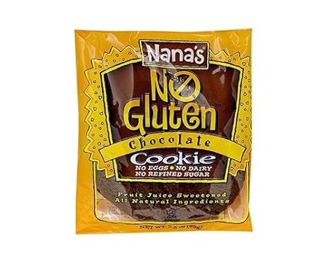 Nanas Cookie Company Nana's Cookie No Gluten Chocolate 3.5 oz Chocolate ...