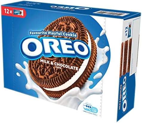 Oreo Milk & Chocolate Biscuit Multipack 36.8 G x 12 price in Saudi ...