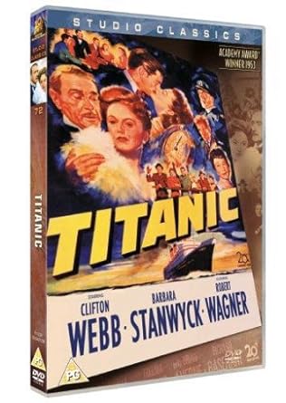 Titanic [DVD] [1953]: Amazon.co.uk: Clifton Webb, Barbara Stanwyck ...