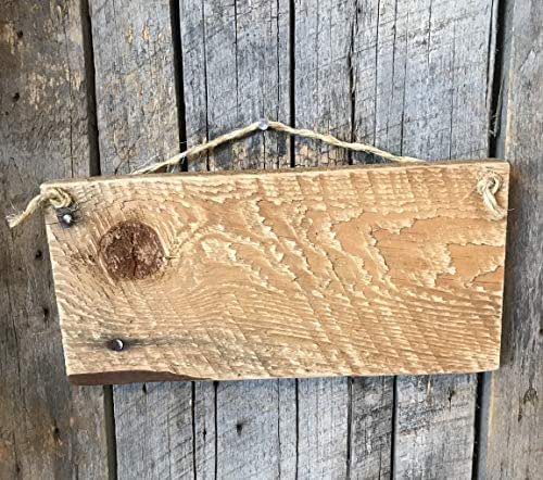 Amazon.com: Blank Barn Wood Sign: Handmade