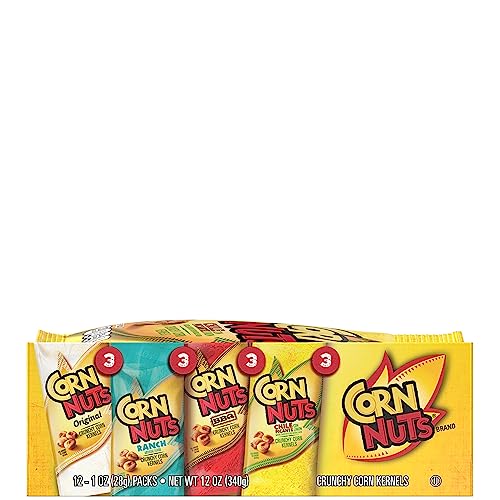 CORN NUTS Variety Pack, Crunchy Corn Kernels, Snack Box, Individual ...