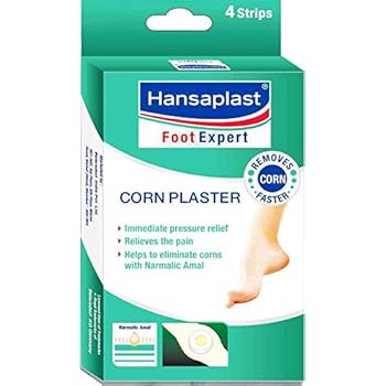 Amazon.com : Hansaplast Foot Expert Corn Plaster - 4 Strips (Pack of 3 ...