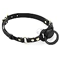Amazon.com : Littleforbig Leather Adjustable Pacifier Holder Gag Set ...