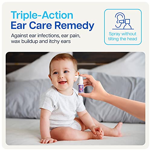 NAVEH PHARMA Otic Guard Baby - Natural Herbal-Oil Blend Spray –for Ear ...