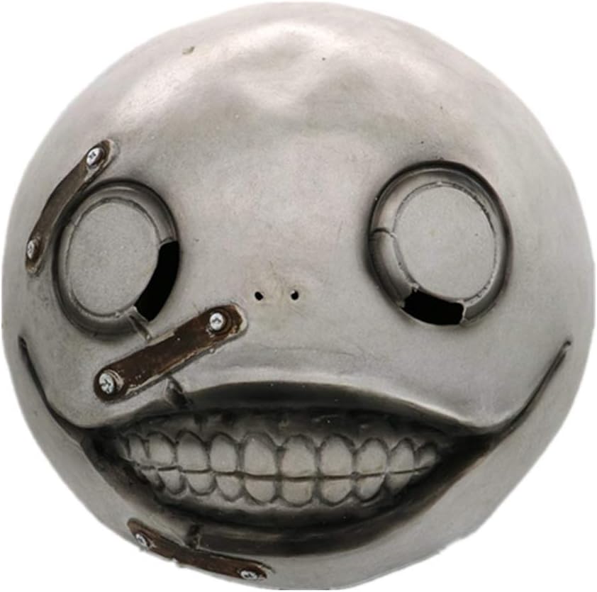 NieR Automata Emil Mask Men Halloween Cosplay Prop Full Head Helmet Hot ...