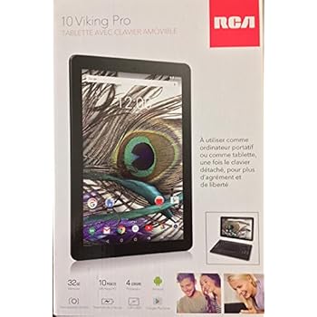 Amazon.com : RCA Viking Pro 10" 2-in-1 Tablet 32GB Quad Core Blue ...