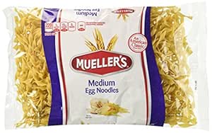 Amazon.com : Mueller's Medium Egg Noodles, 12 Ounce : Grocery & Gourmet ...
