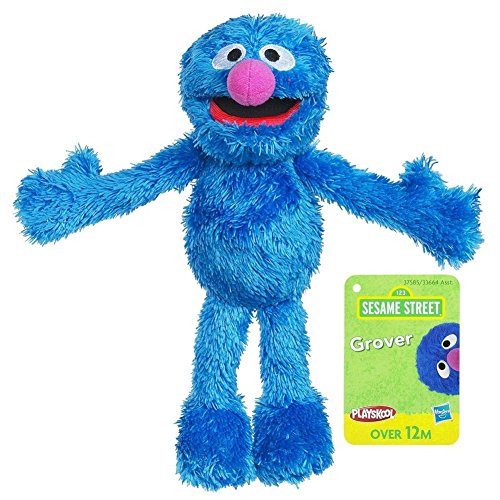 Sesame Street Plush Grover, 9 Inch in Pakistan - StarShop.pk