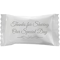 Amazon.com : Party Sweets By Hospitality Mints Wedding Buttermints, 7 ...