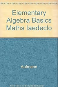 Elementary Algebra with Basic... book by Richard N. Aufmann